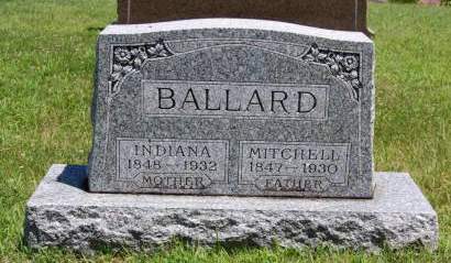 BALLARD, INDIANA - Polk County, Iowa | INDIANA BALLARD - Iowa ...
