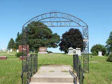WHEELER GROVE, CEMETERY - Pottawattamie County, Iowa | CEMETERY WHEELER ...