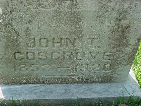COSGROVE, JOHN T - Scott County, Iowa | JOHN T COSGROVE - Iowa ...