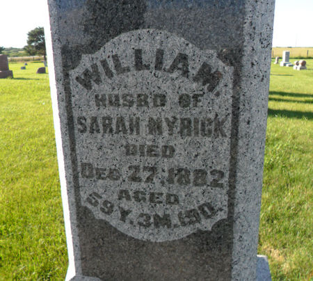 MYRICK, WILLIAM - Warren County, Iowa | WILLIAM MYRICK - Iowa ...