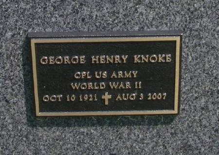 KNOKE, GEORGE HENRY - Winneshiek County, Iowa | GEORGE HENRY KNOKE ...