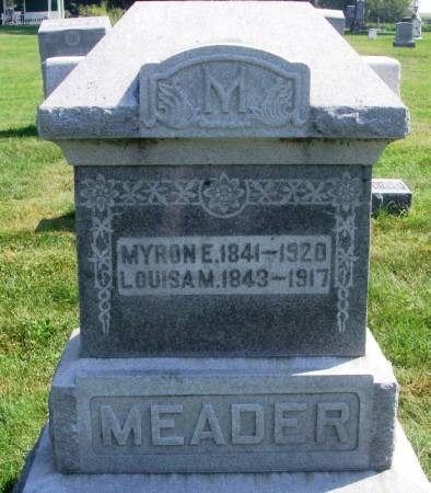 MEADER, LOUISA M. - Winneshiek County, Iowa | LOUISA M. MEADER - Iowa ...