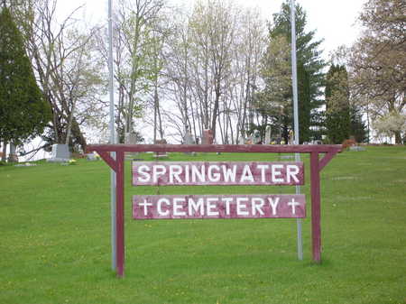Springwater Cemetery - Winneshiek County, Iowa