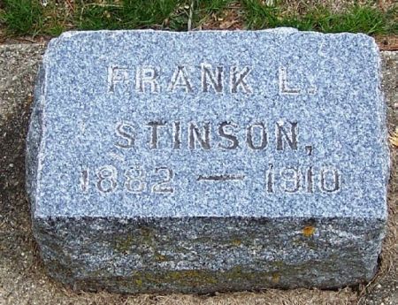 STINSON, FRANK L. - Winneshiek County, Iowa | FRANK L. STINSON - Iowa ...