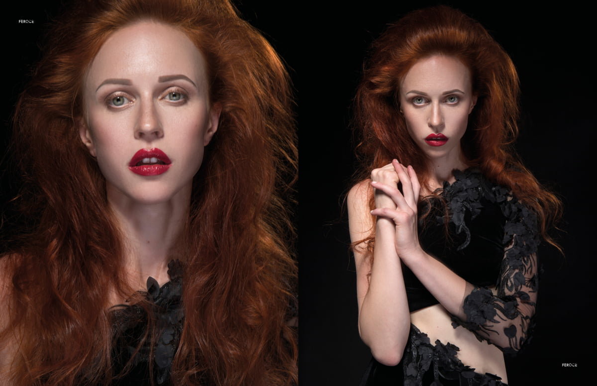 Photo by Féroce Magazine, Antonio Carbone , Alla Baeva - Kavyar
