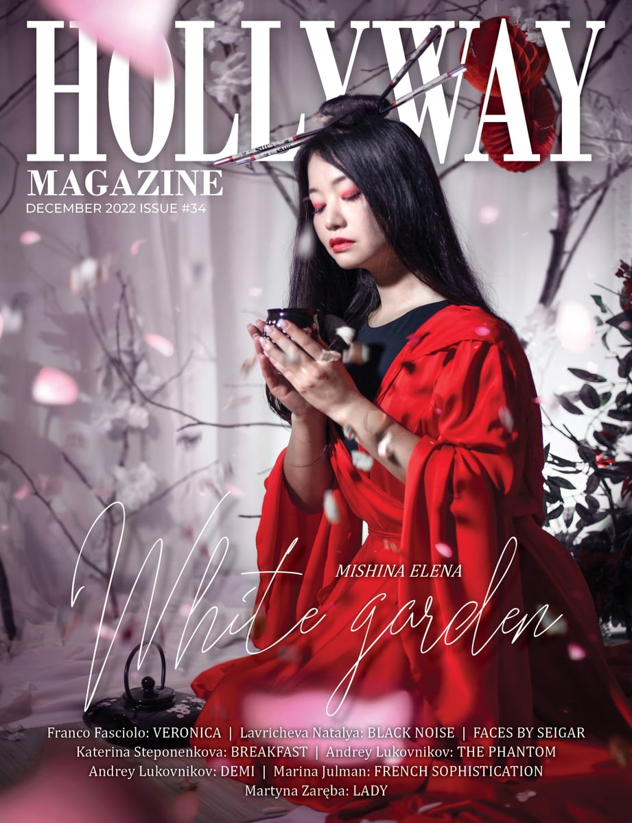 Photo by HOLLYWAY Magazine, Mishina Elena, Model: Olga Pak, Makeup Artist: Irina Lazarenko - Kavyar