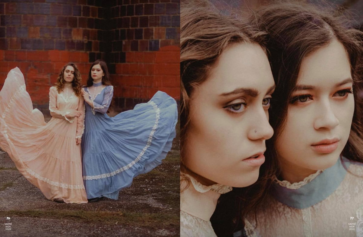 Photo by SALYSÉ, Violet Rankin, Jade Snider, Anne Snider, Gunne Sax ...
