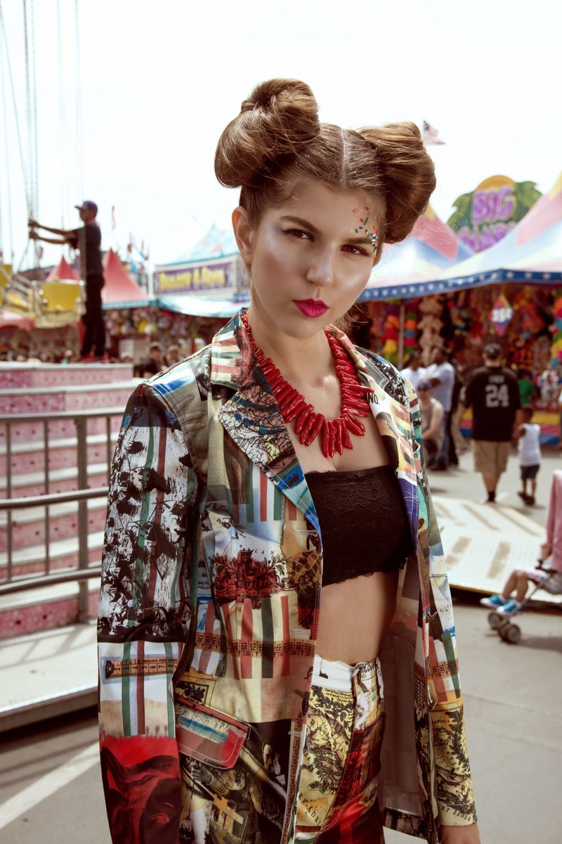 Photo by Christyl O'Flaherty, Joanna Camargo, Carla Nicholson, Moschino ...