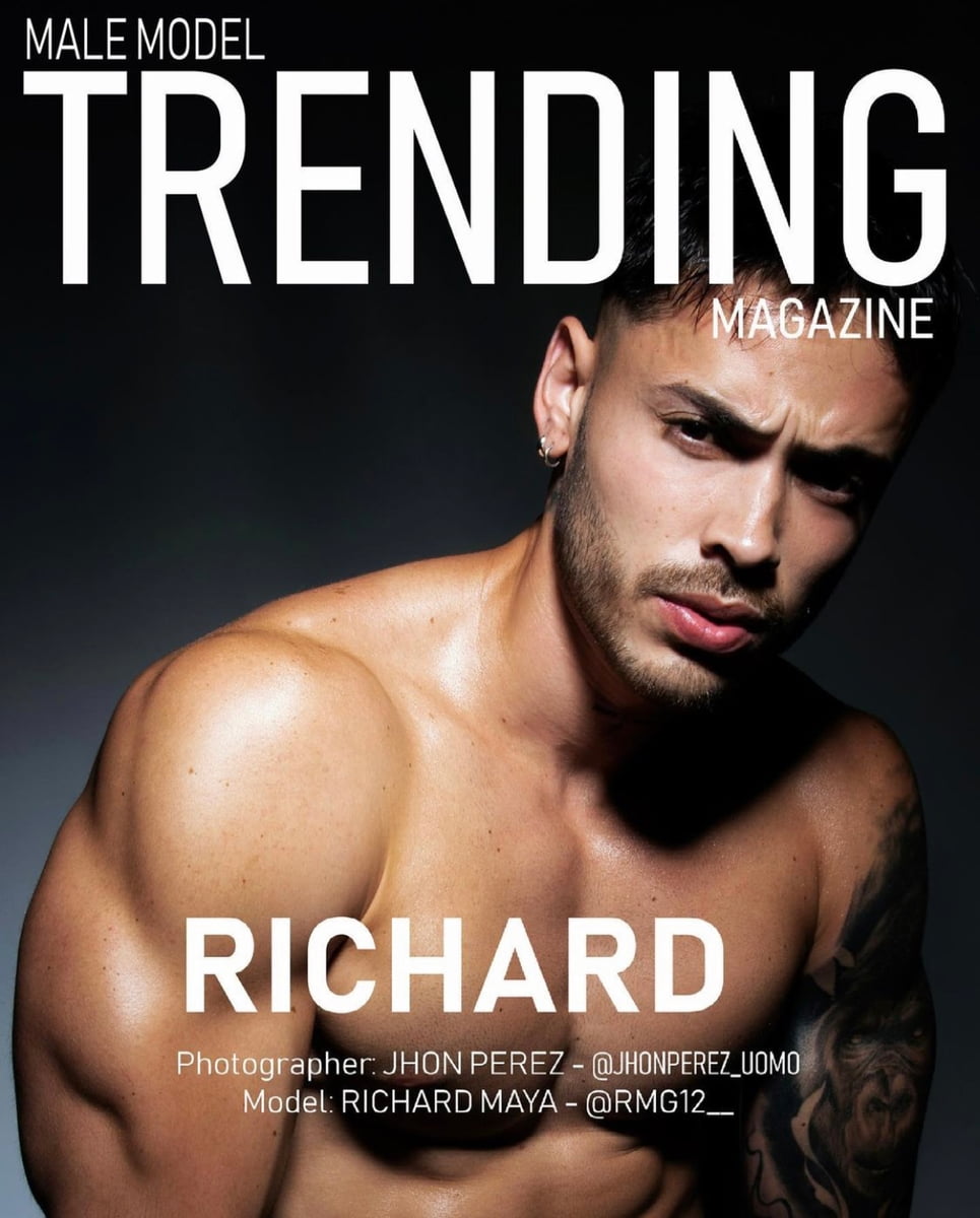 Photo by Male Model Trending Magazine, Jhon Perez, Richard Maya - Kavyar
