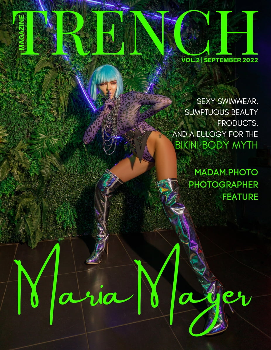 Photo by Trench Magazine, Марина Габдулина, Maria Mayer - Kavyar