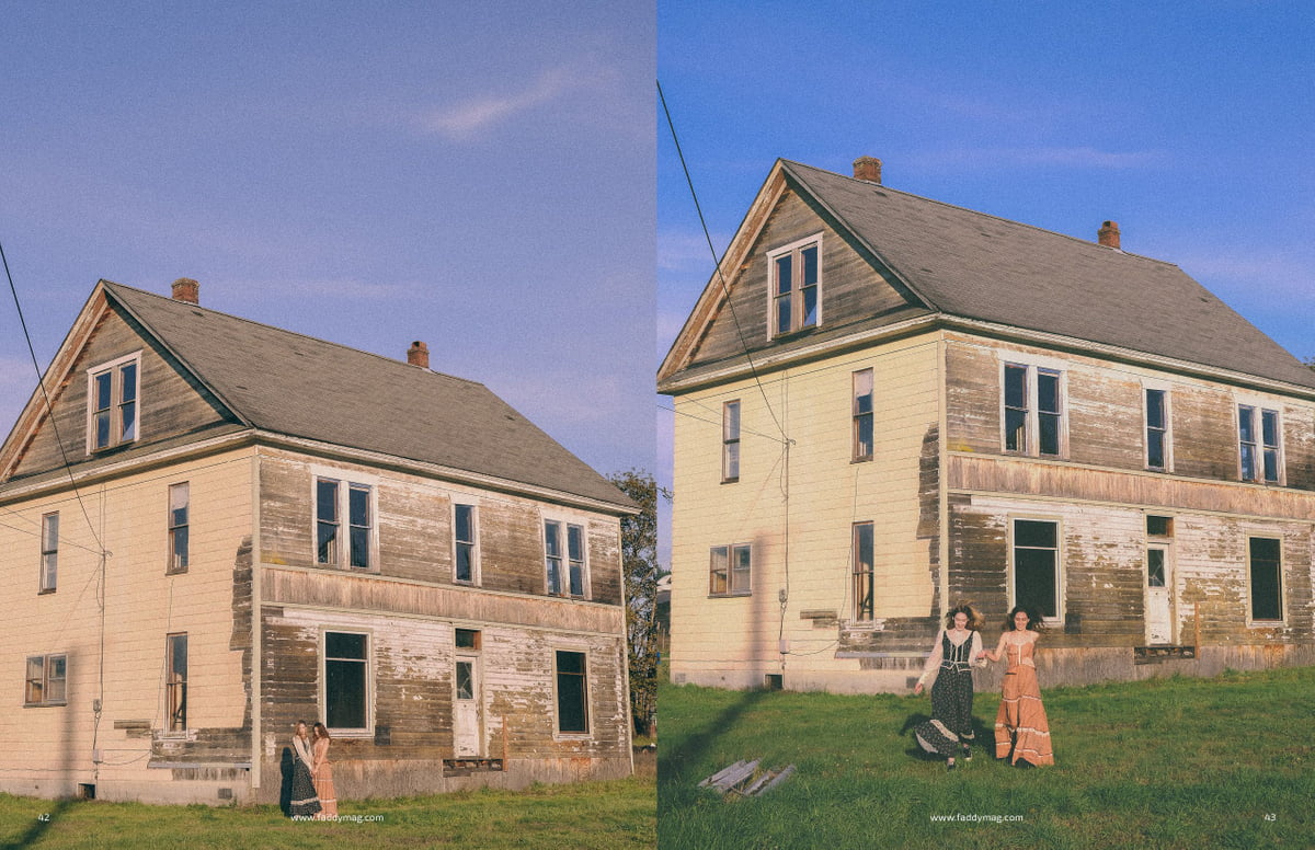 Photo by Faddy Magazine, Violet Rankin, Audrey Lajoie, Audrey Hall ...