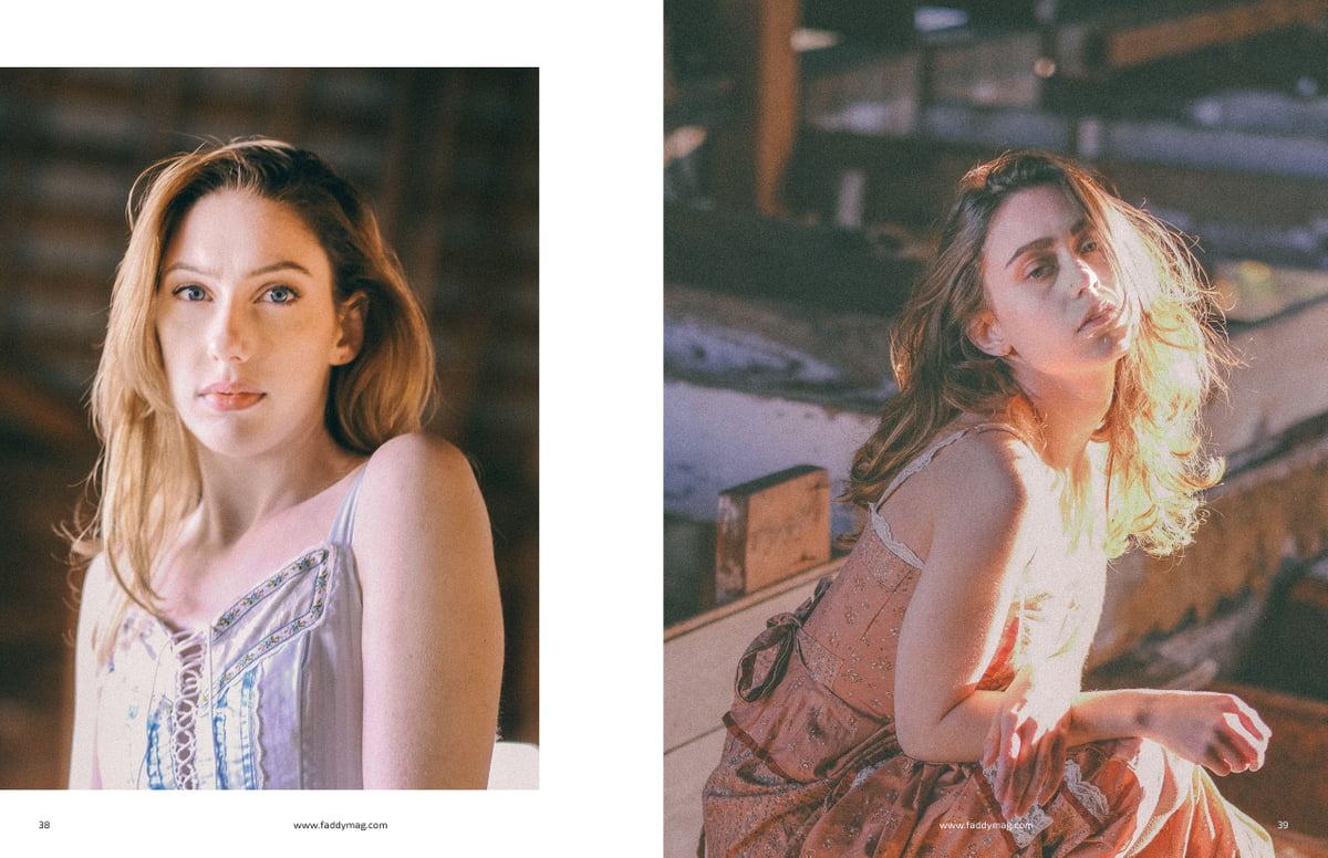 Photo by Faddy Magazine, Violet Rankin, Audrey Lajoie, Audrey Hall ...