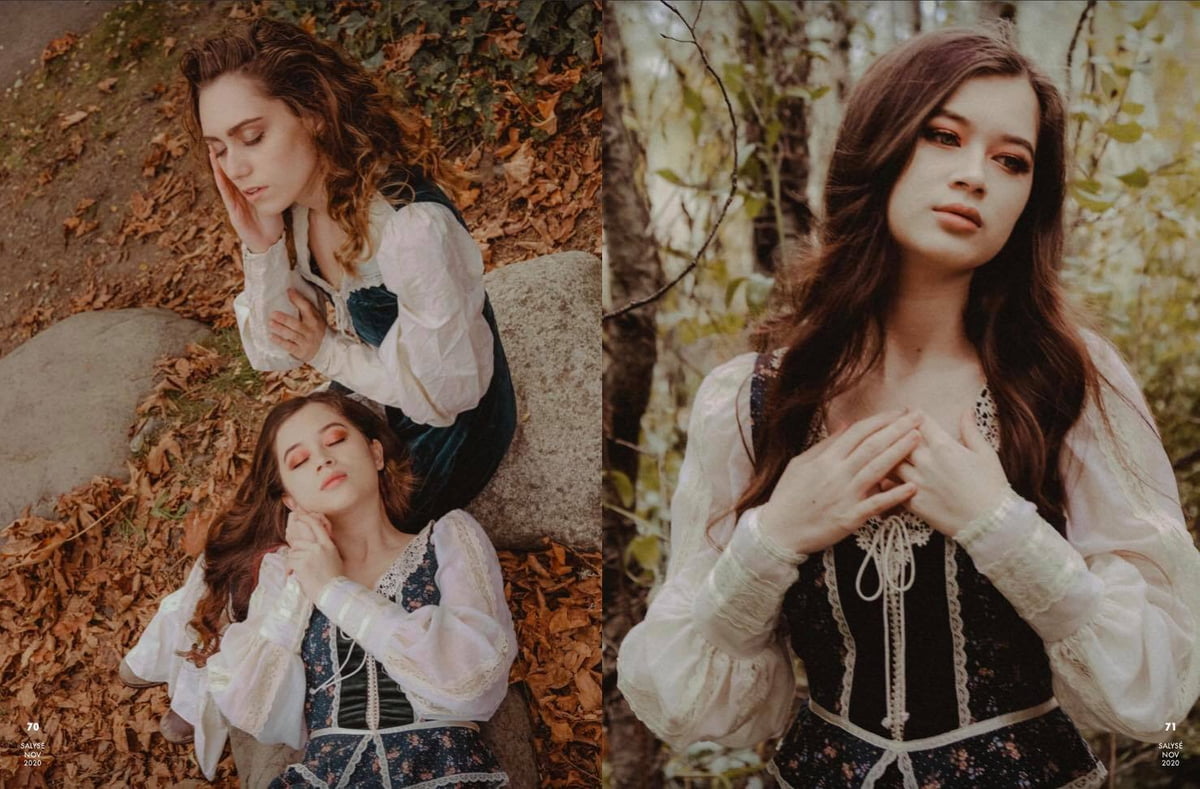 Photo by SALYSÉ, Violet Rankin, Jade Snider, Anne Snider, Gunne Sax ...