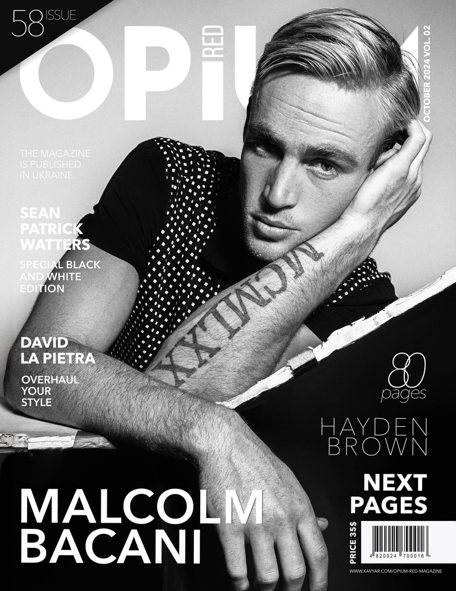 Photo by Opium Red Magazine, Hayden Brown, MALCOLM BACANI - Kavyar