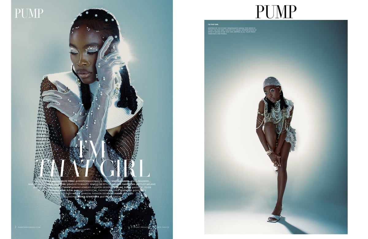Photo by PUMP Magazine, Mason Miles, Nneoma Angel, Melanie Sarkesian ...