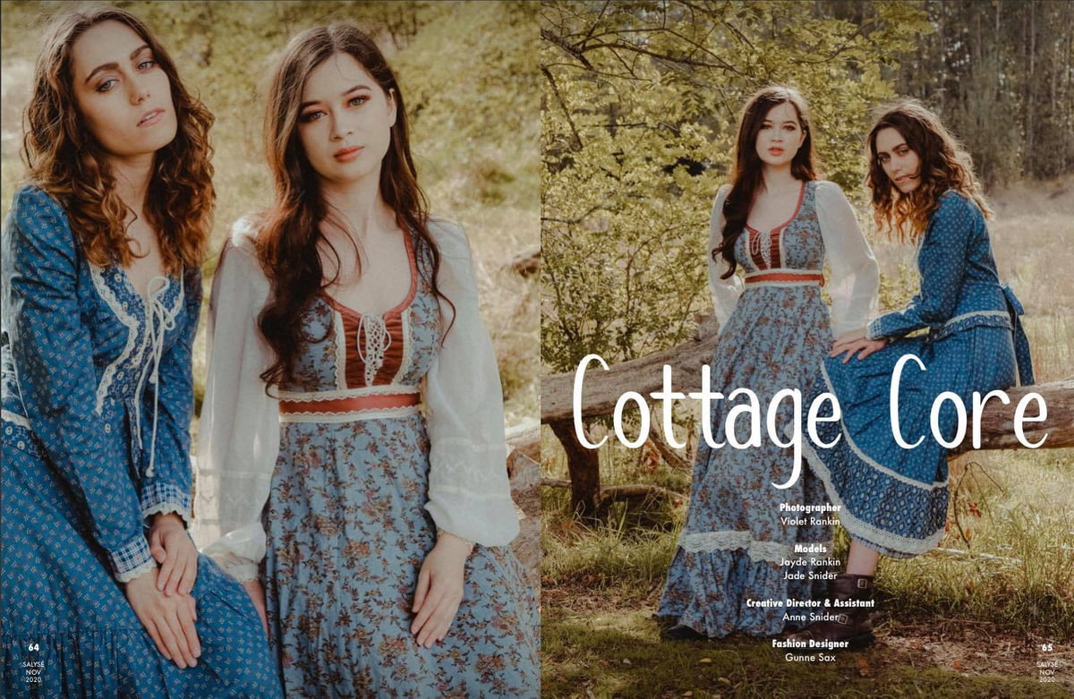 Photo by SALYSÉ, Violet Rankin, Jade Snider, Anne Snider, Gunne Sax ...