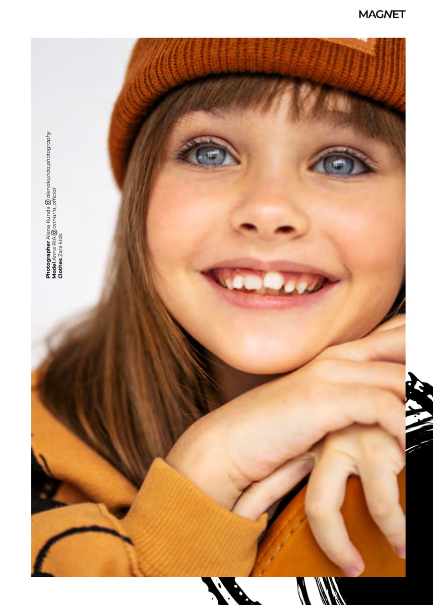 Photo by MAGNET Magazine, Alena Kunda, Zara Kids, Anna RIA - Kavyar