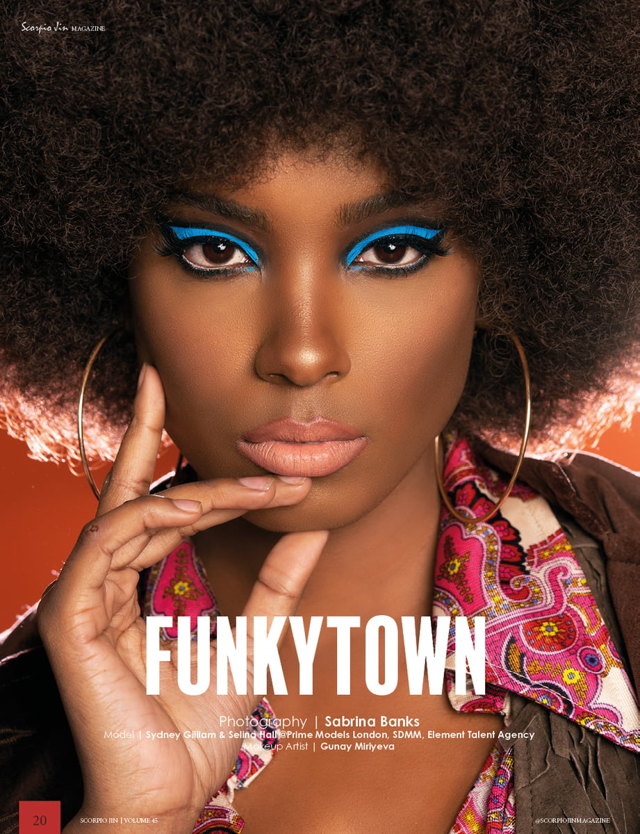 Photo by Scorpio Jin Magazine, Sabrina Banks, Selina Hall, Gunay ...