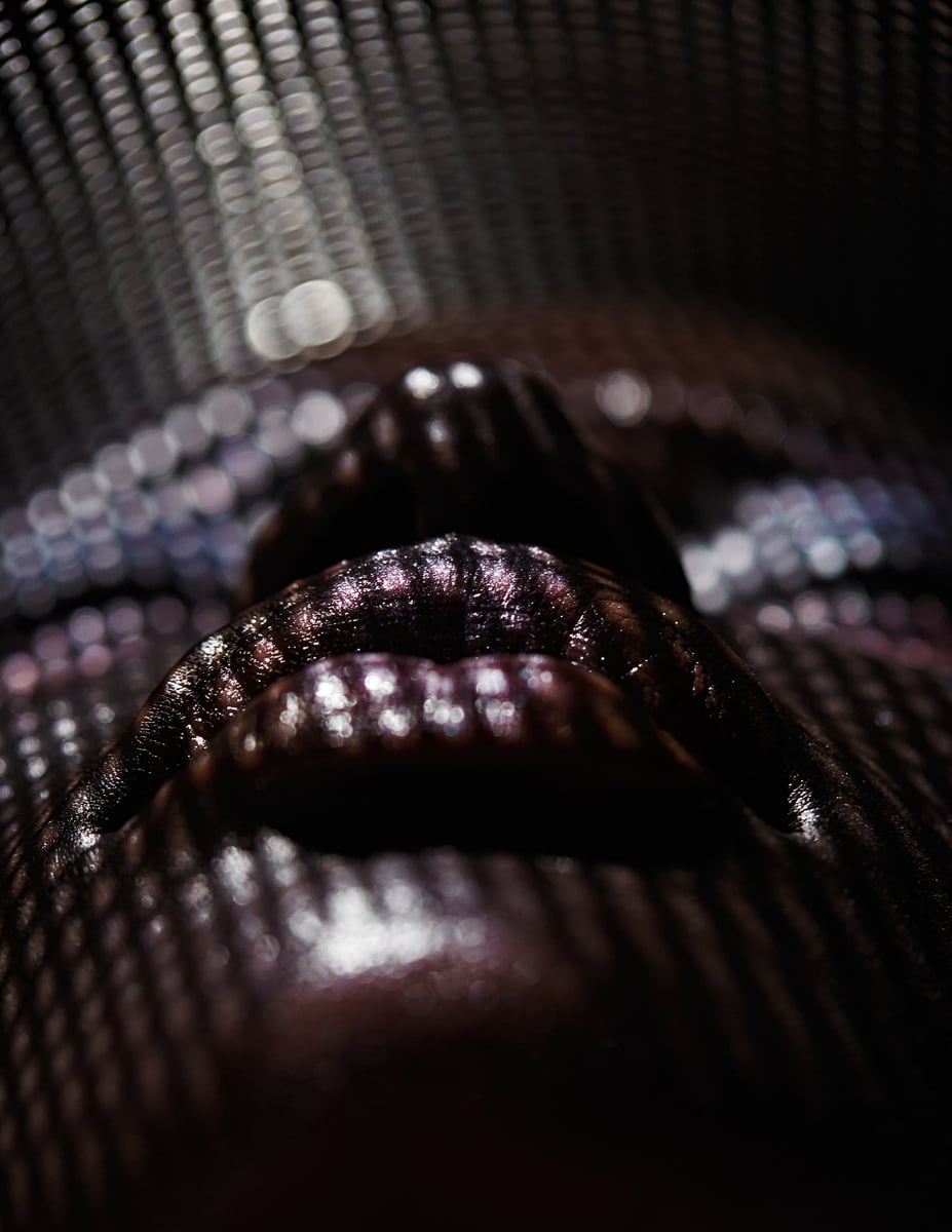 Photo by JD Barnes, Ajak Deng , Mimi Quiquine - Kavyar