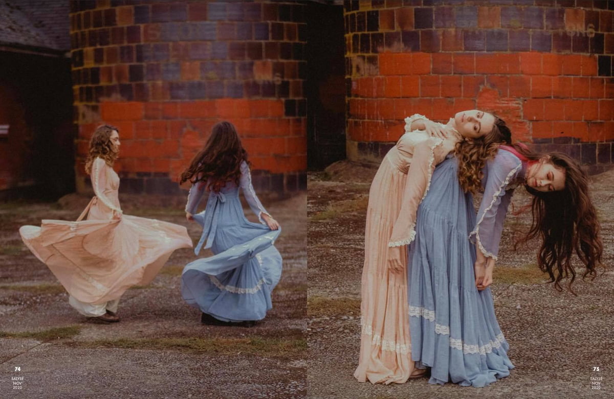 Photo by SALYSÉ, Violet Rankin, Jade Snider, Anne Snider, Gunne Sax ...