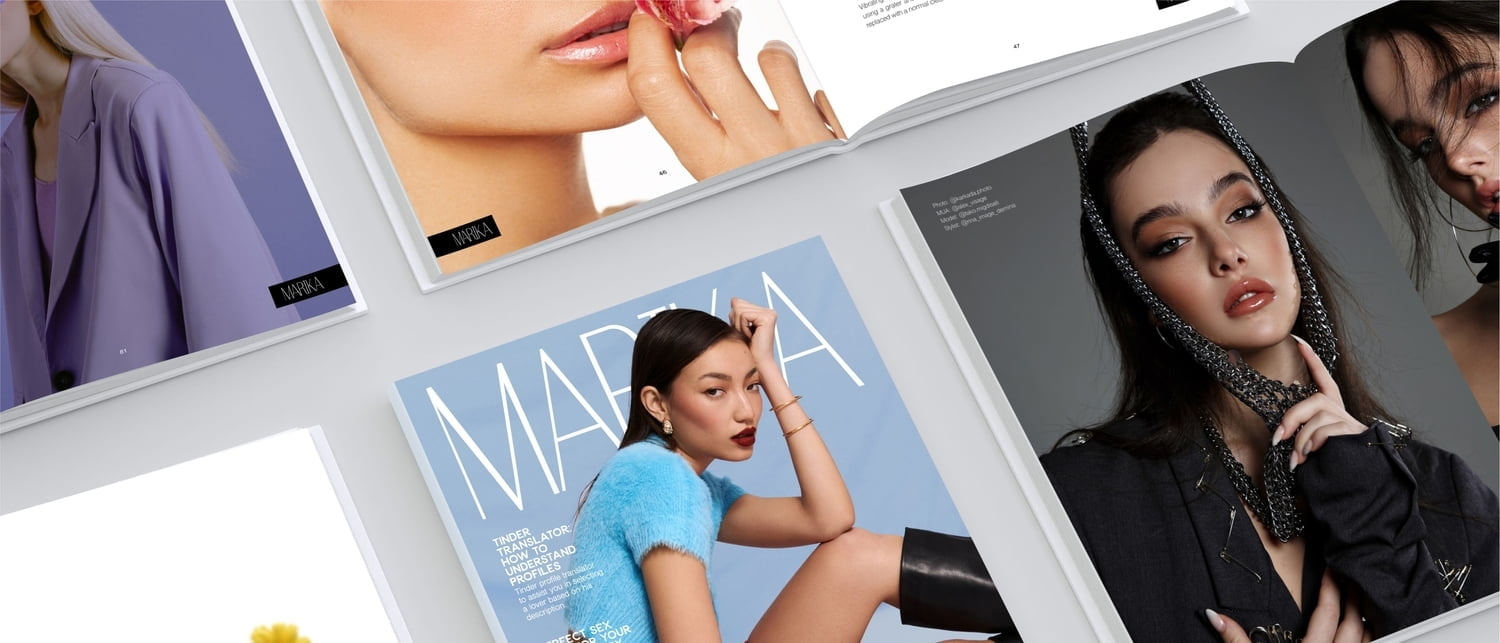 Call for Work: 💎 TEARSHEETS WITH MARIKA LOGO - MARIKA MEDIA MAGAZINE