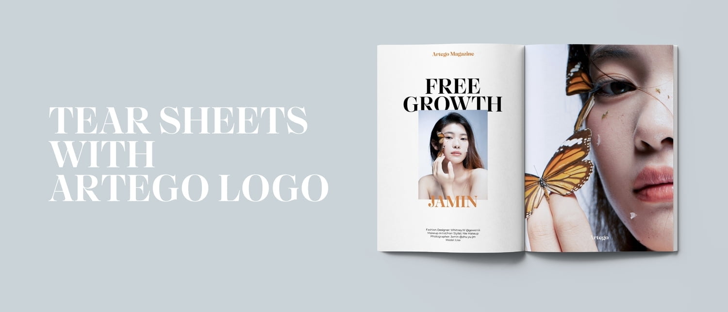 Call for Work: TEAR SHEETS WITH ARTEGO LOGO - ARTEGO