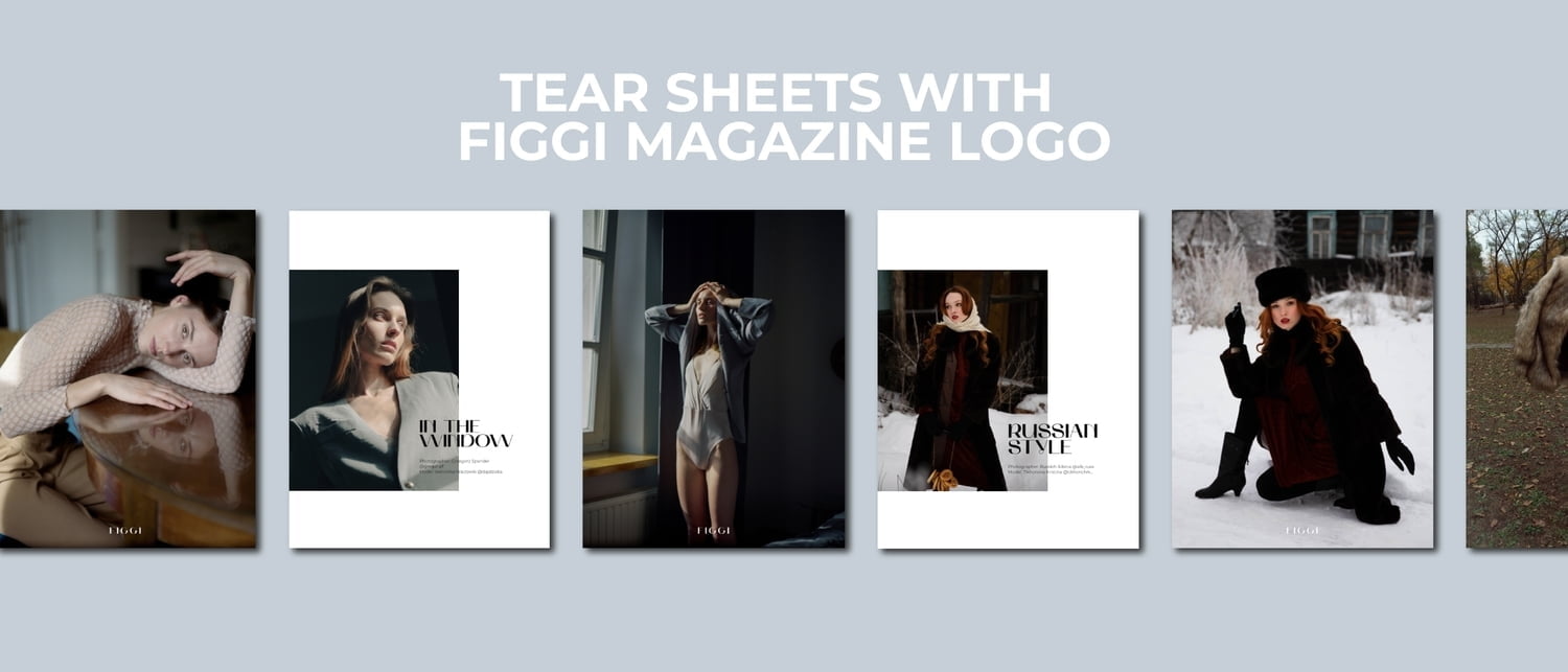 Call for Work: TEAR SHEETS WITH LOGO September - Figgi Magazine
