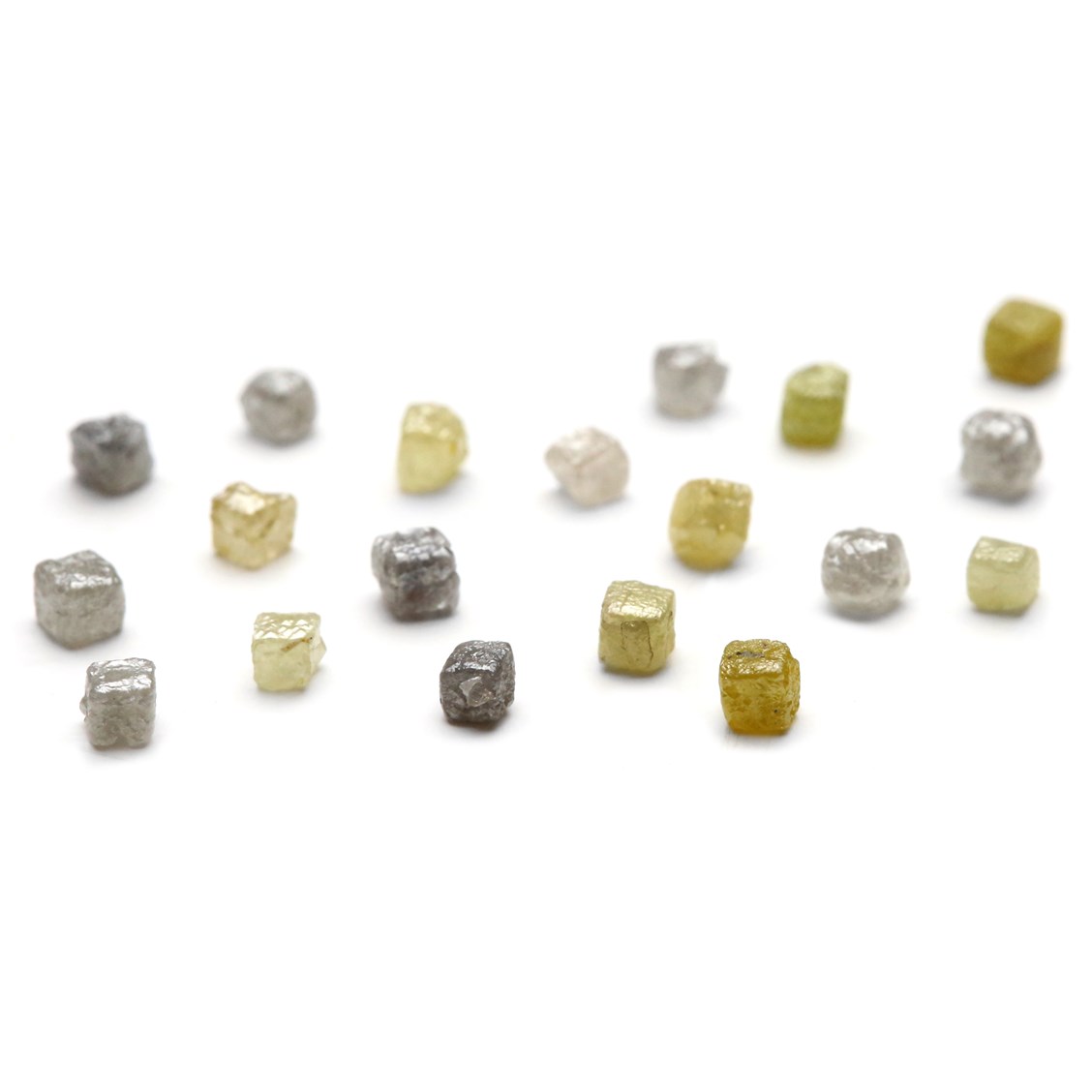 Rough Diamond Natural Crystal Cubes (undrilled)