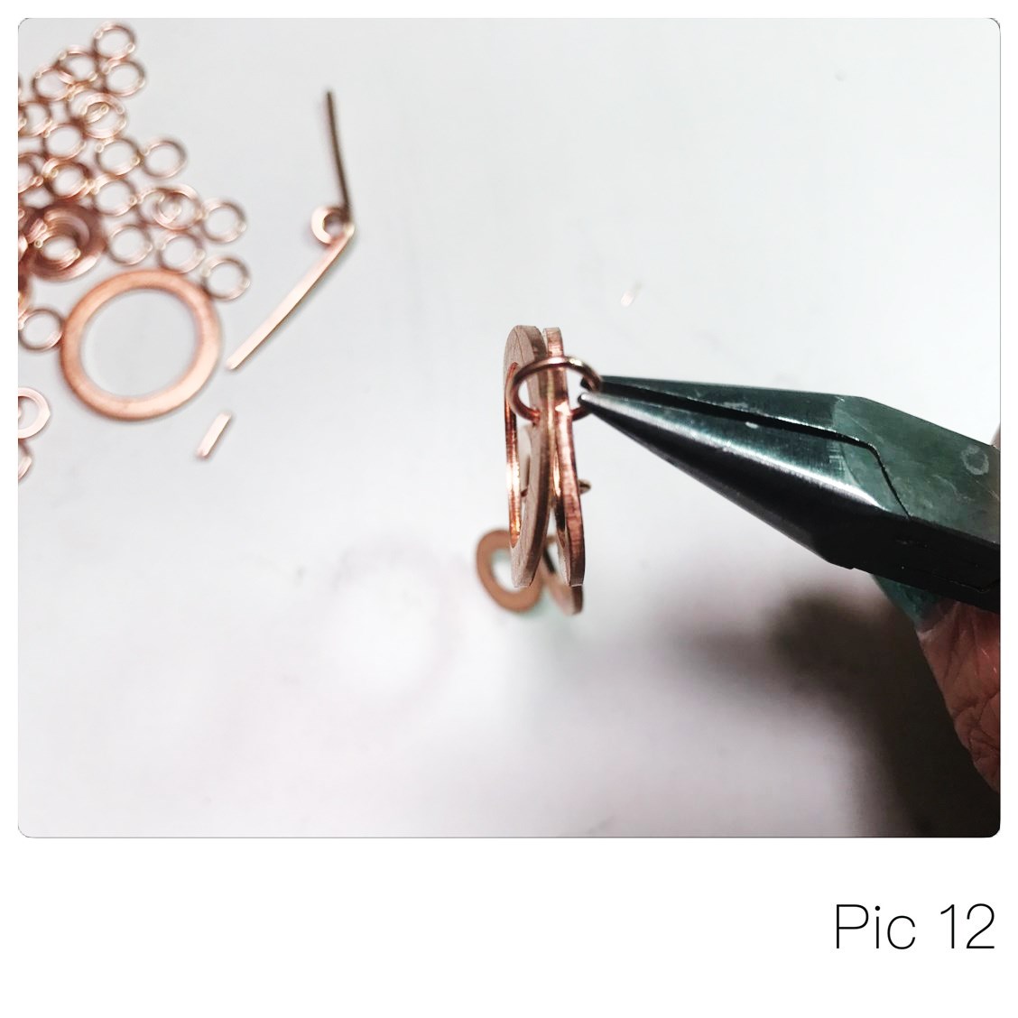 Textured Washer Bracelet Tutorial | Kernowcraft Blog