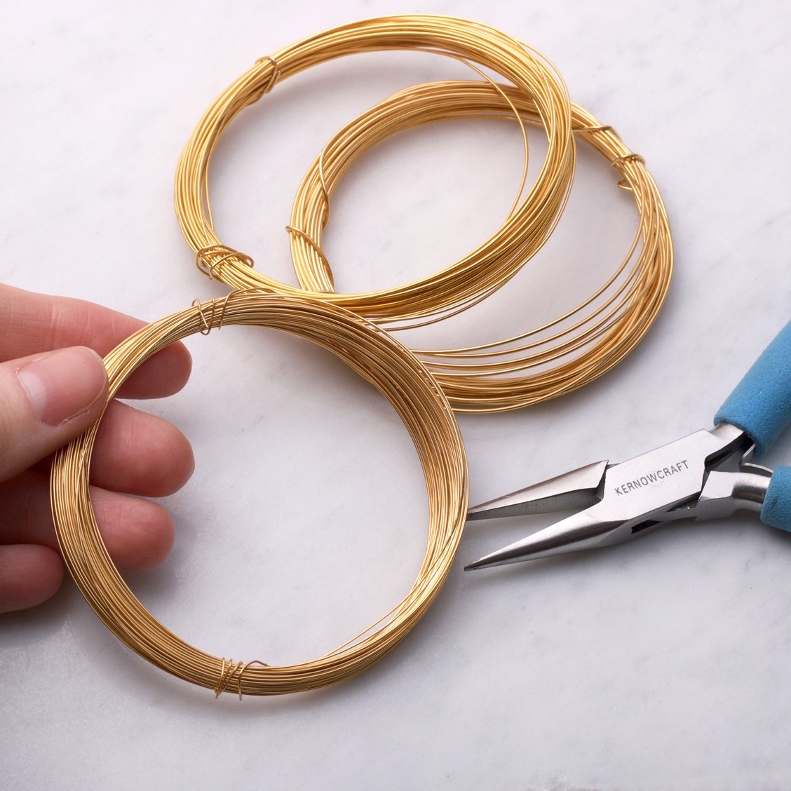 9ct Gold Plated Wire