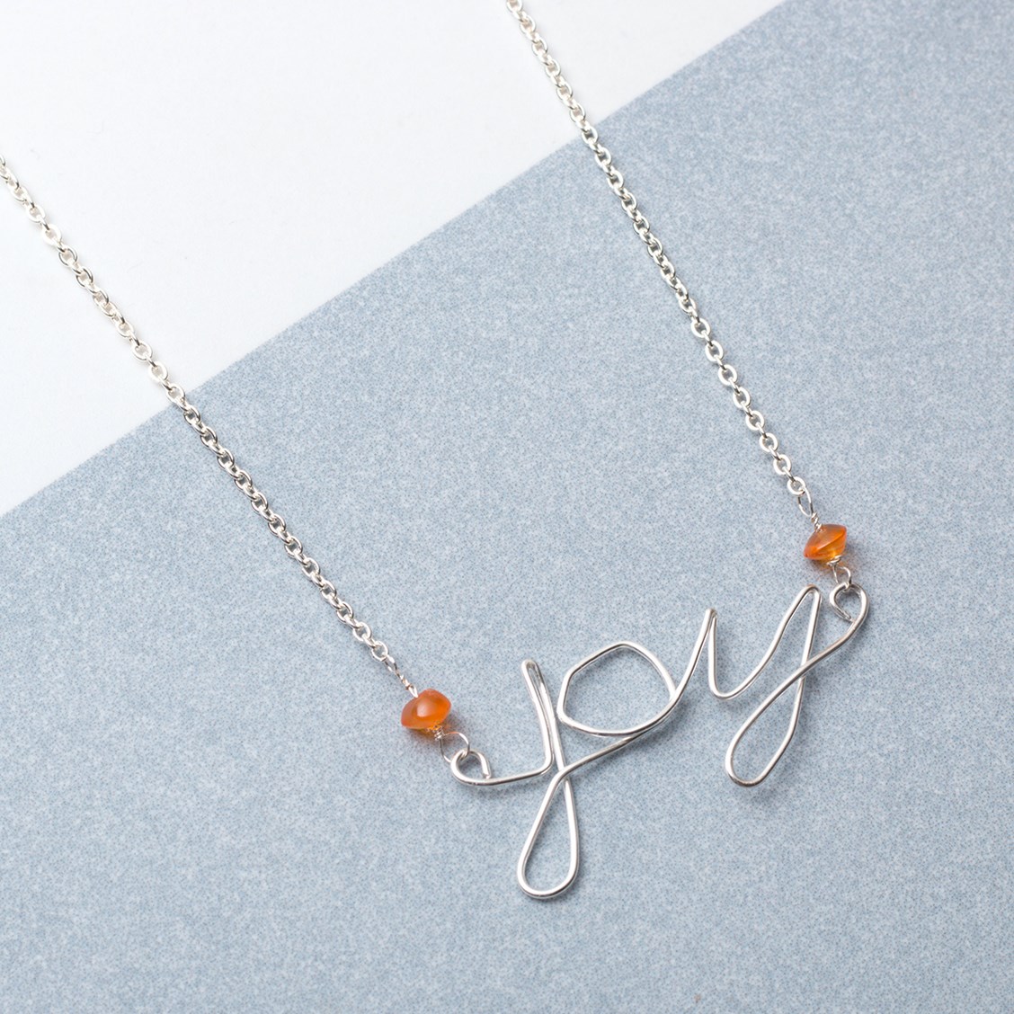 Wire Word Joy Necklace | Jewellery Making Kit