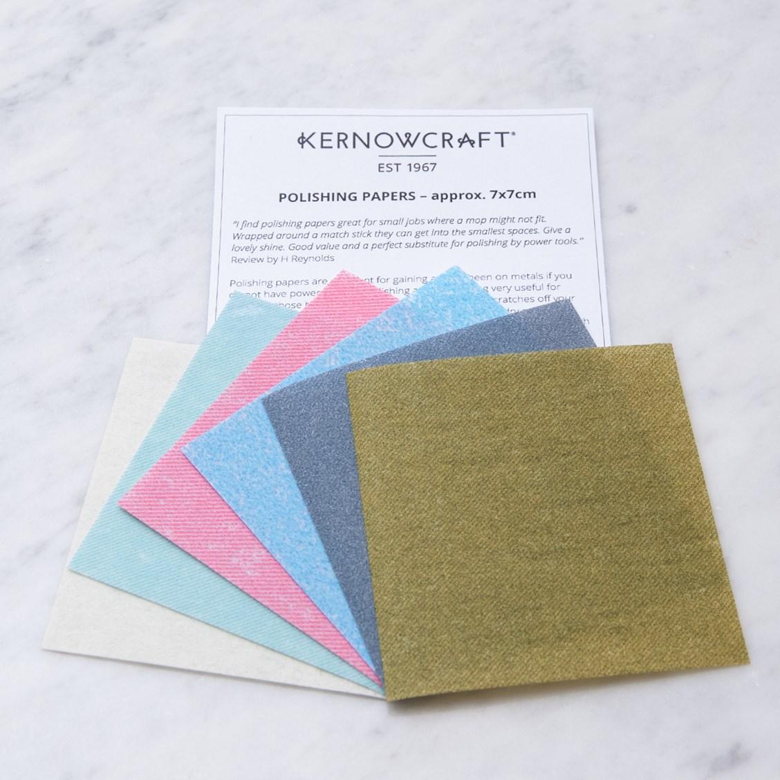 Pack Of Polishing Papers