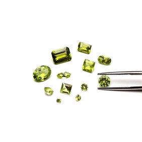 Peridot Faceted Stones