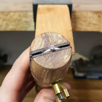How To Make A Tube Setting For A Faceted Stone