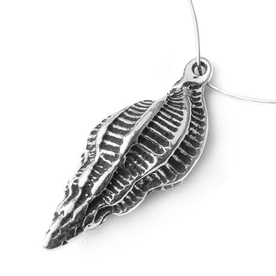 Sterling Silver Conch Shell Charm