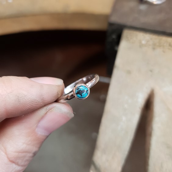 How To Make A Bezel Set Cabochon Ring With 'Made By Oonagh'