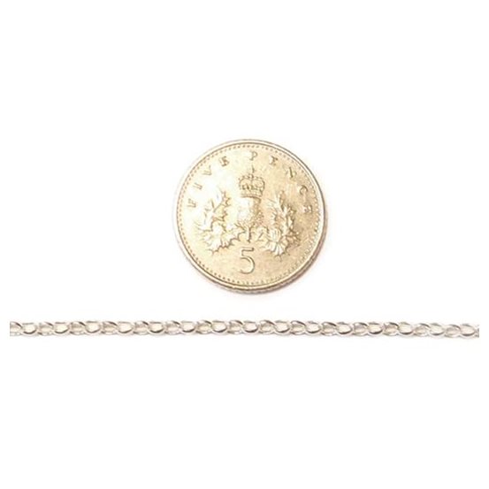Sterling Silver Mini Belcher Chain