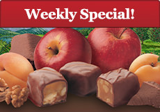Aplets & Cotlets, Fruit Delights, Orchard Bars, Fruit & Nut Candies