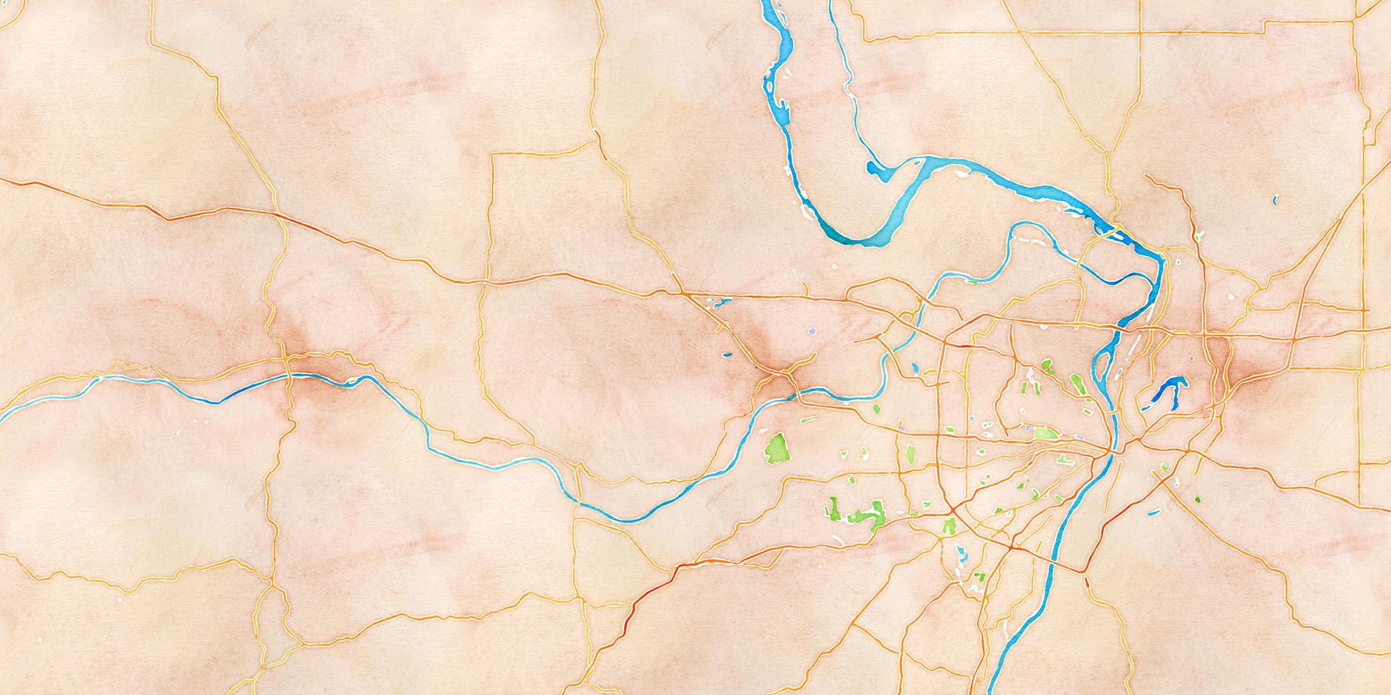 Found a pretty cool site to make map images. This one's of STL : r/StLouis