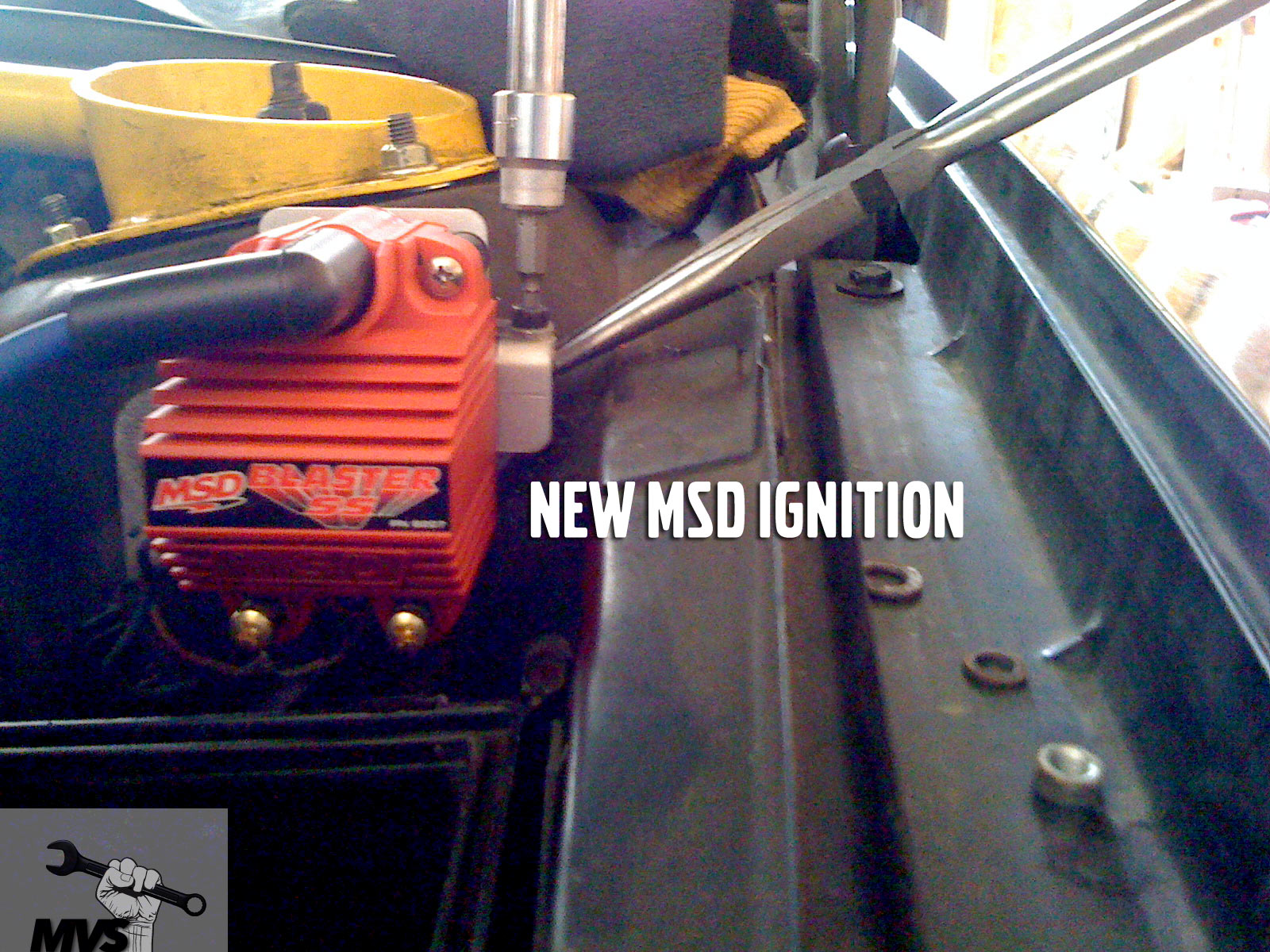 MSD Ignition Coil Install Photos