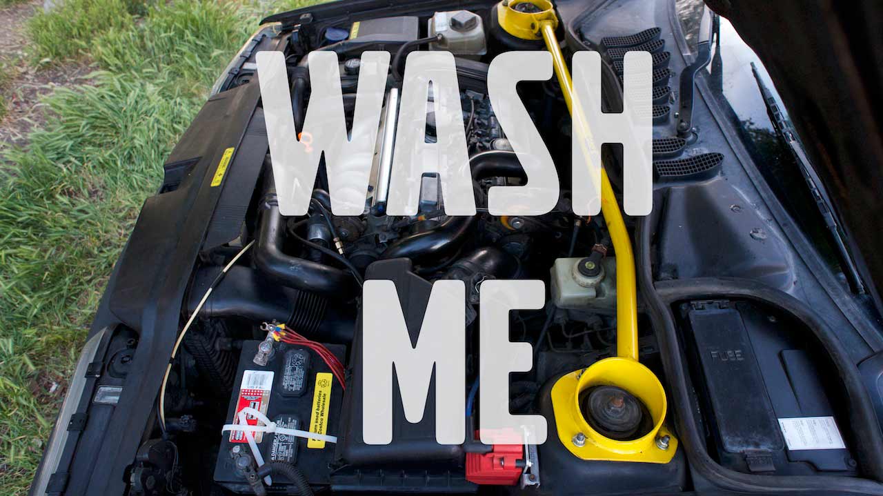 How to Clean the Engine Compartment of Your Volvo