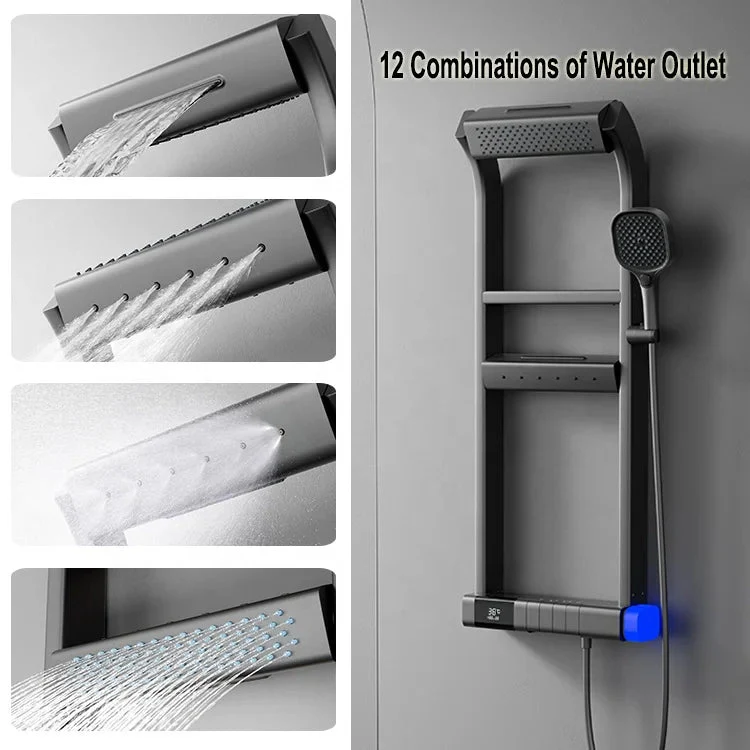Revolutionize Your Shower Time with the Modern LED Digital Display ...