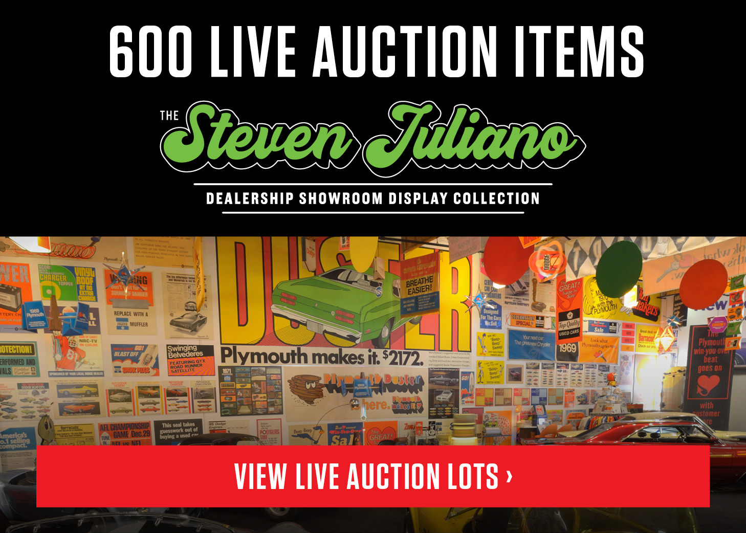 The Steven Juliano Estate Collection at Indy 2019