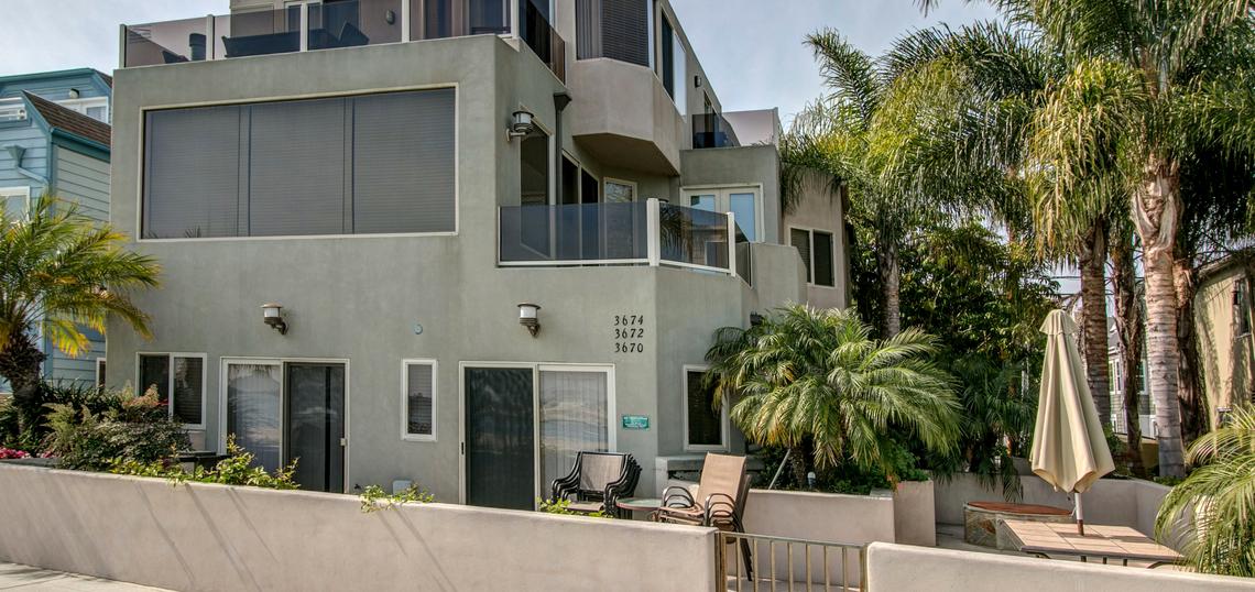 3670 Bayside Walk Mission Beach - San Diego Vacation Rentals