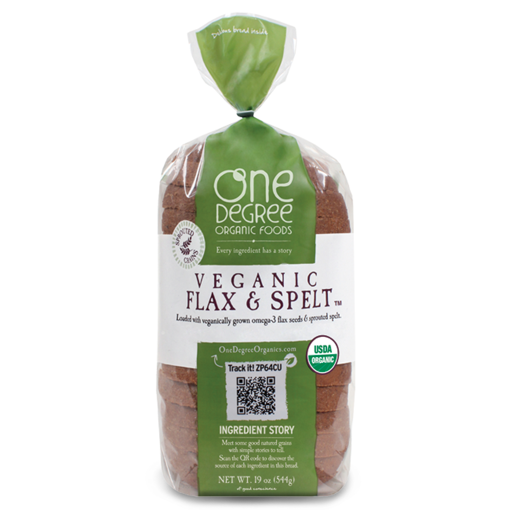 Flax and Spelt Bread - One Degree Organics
