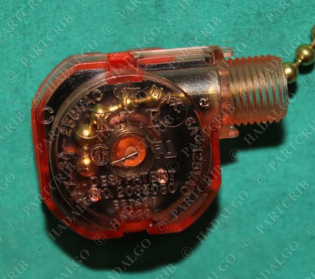 Replacement for KTE, 2035080, 3049, Speed Control Pull Chain Switch ...