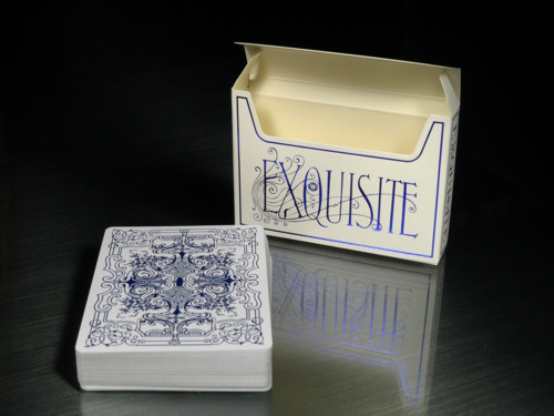 Exquisite Playing Cards Blue