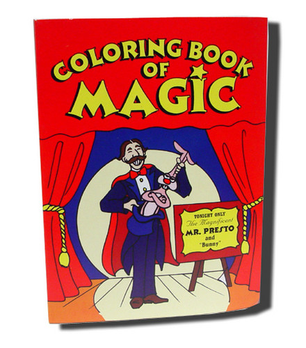 The Super Mini Magic Coloring Book Small for Close-up