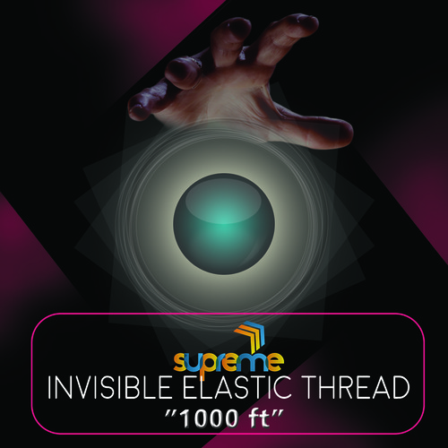 Supreme Invisible Elastic Thread(1000 ft) by Sandeep