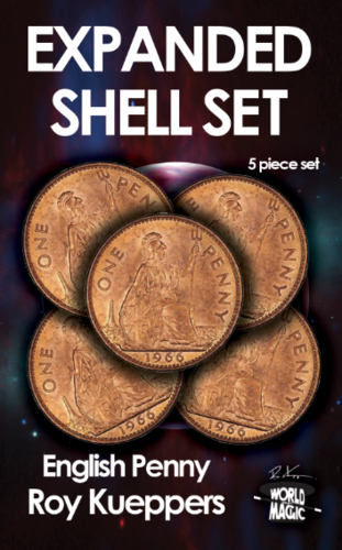 EXPANDED SHELL SET - ENGLISH PENNY by Roy Kueppers ENGLISH PENNY